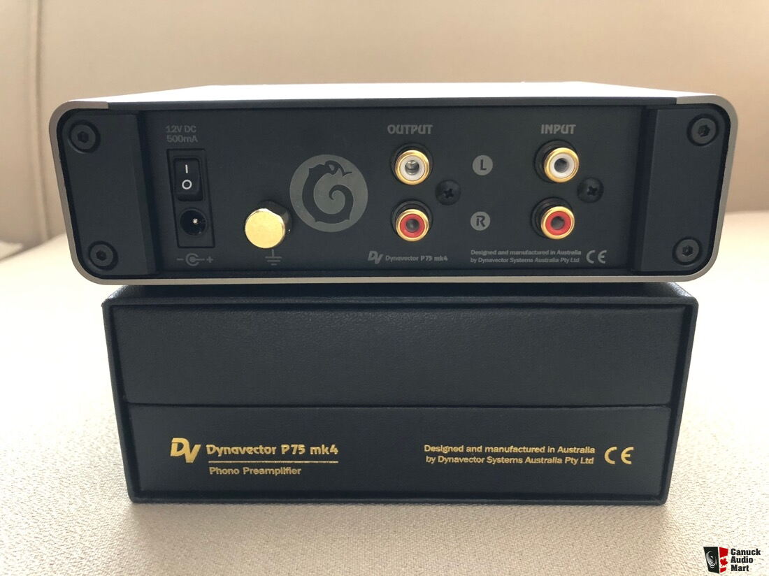 Dynavector P75 mk4 phono preamplifier Photo #2177180 - UK Audio Mart