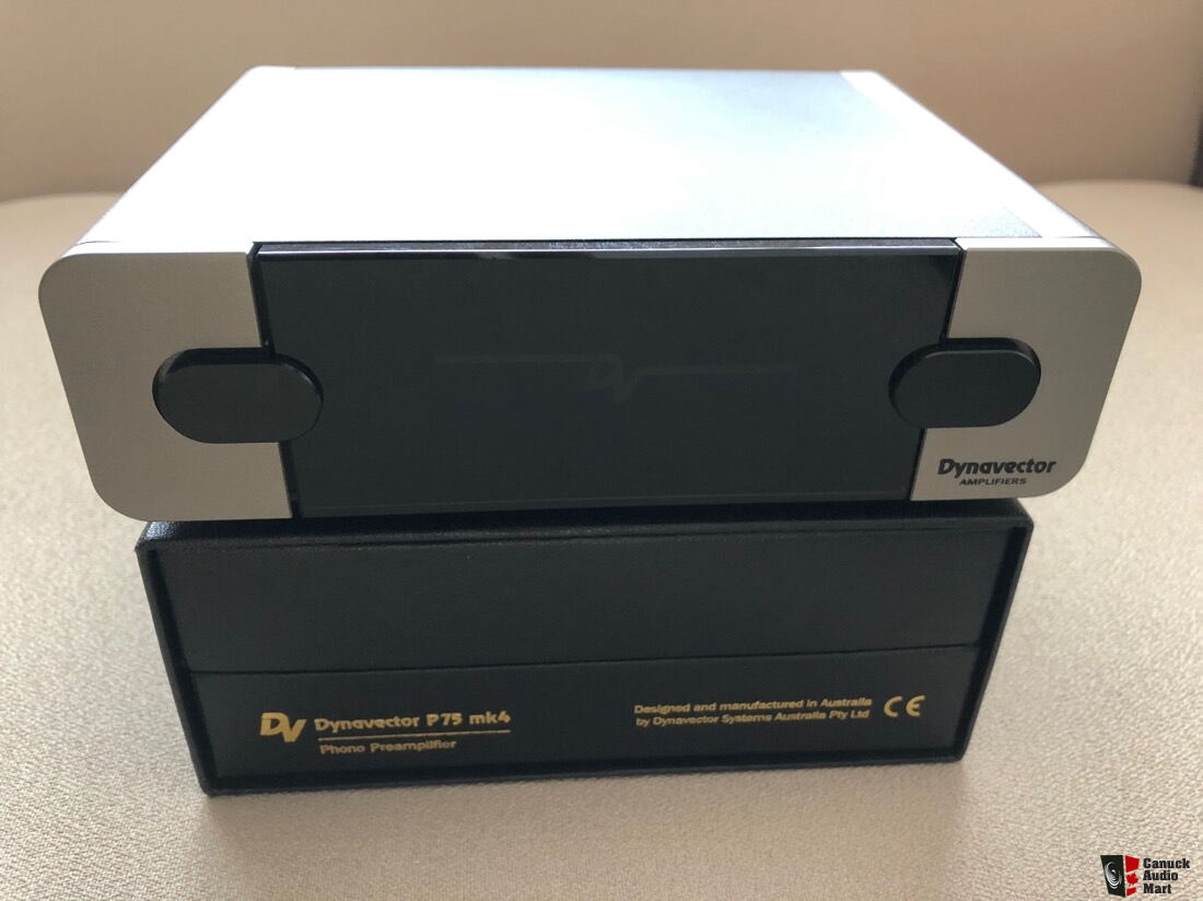 Dynavector P75 mk4 phono preamplifier Photo #2177180 - UK Audio Mart