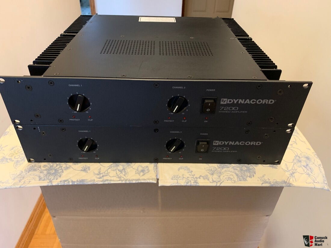 DYNACORD EV 7200 Amplifiers and Matching APX 24dB Crossovers Photo ...