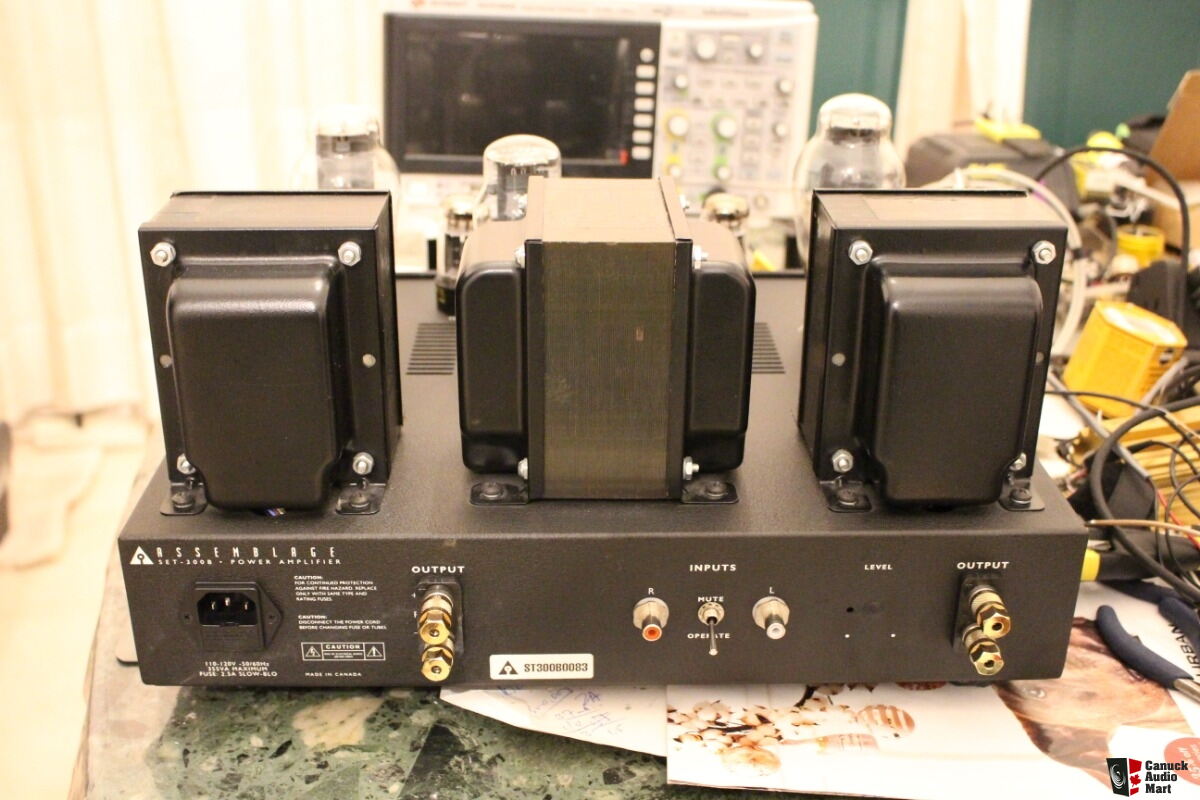 Sonic Frontiers Assemblage SET-300B 300B stereo single-ended power ...
