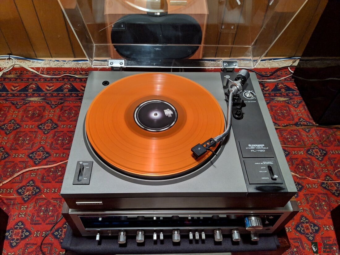 Pioneer PL-112D turntable with Stanton 500 or Shure M95ED cartridge ...