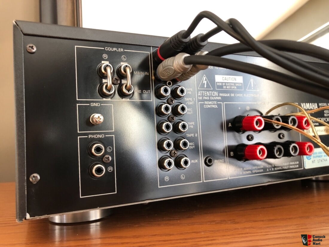 Refurbished 1992 Yamaha AX-550 Integrated Amplifier 85WPC Japan Crafted ...