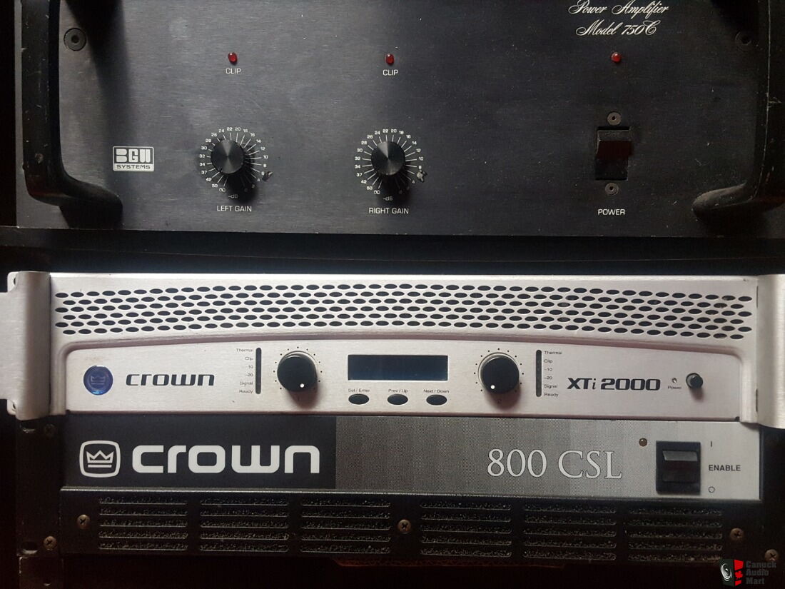 Crown XTI 2000 Power Amp Photo #2188394 - Canuck Audio Mart