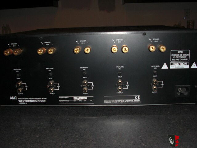 AMC 25100 & AMC 2N100 5 channel Amplifiers Photo #218936 - Canuck Audio ...
