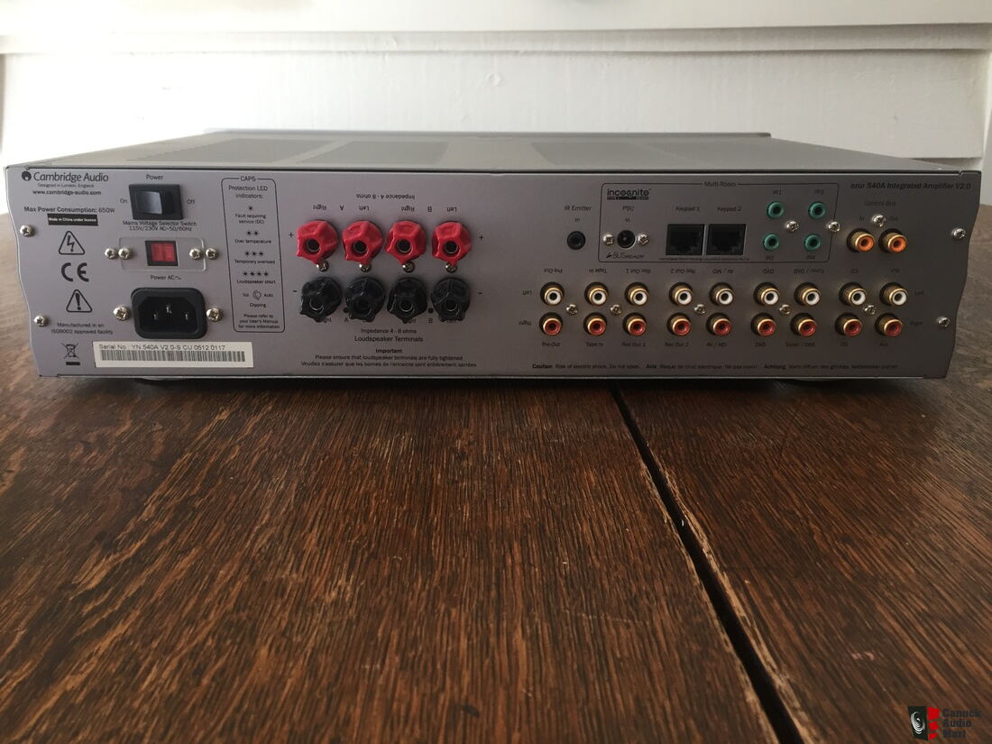 Cambridge Azur 540a Integrated amp Photo #2191250 - UK Audio Mart