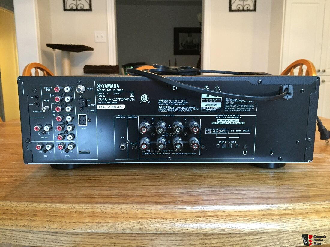 Yamaha R S500 Stereo Receiver Photo 2192521 Canuck Audio Mart