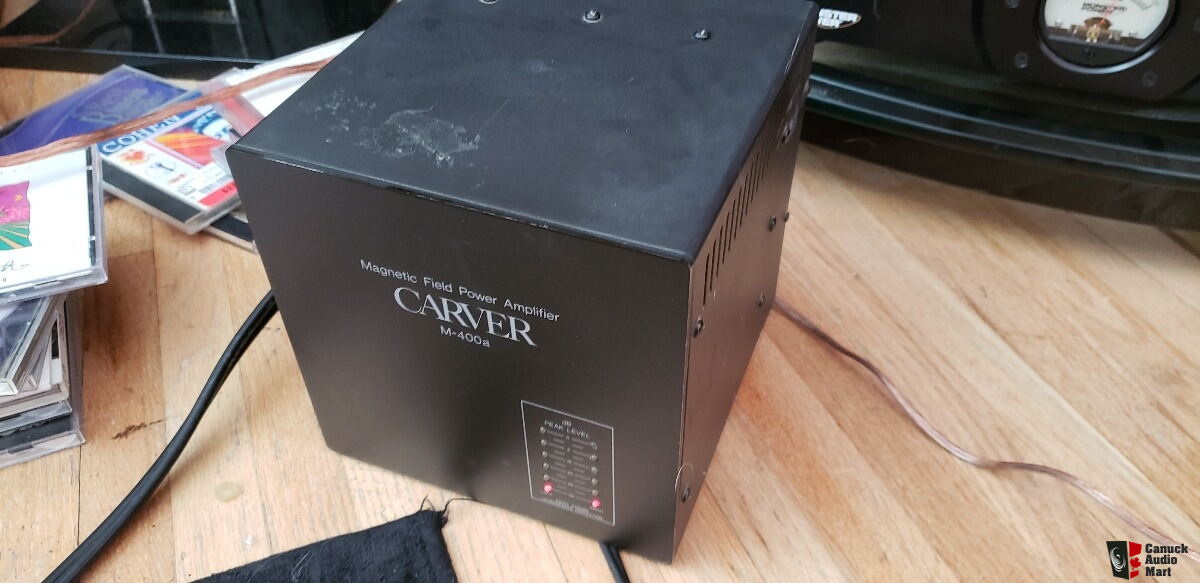 Carver M400A magnetic Field Amplifier Photo #2193117 - Canuck Audio Mart