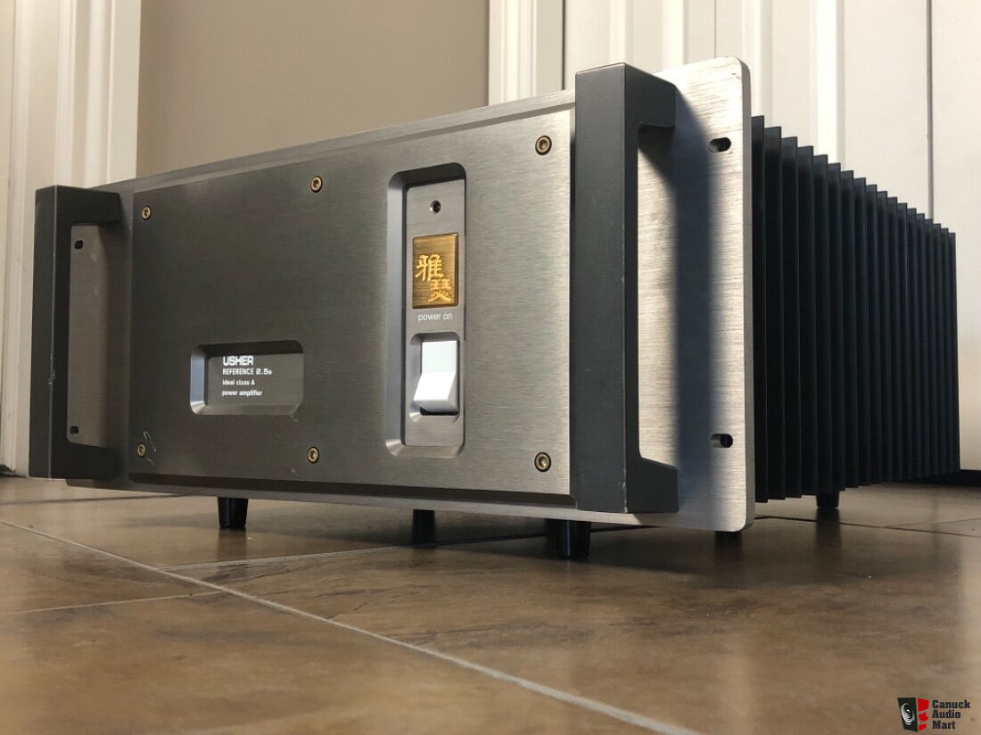 Usher Reference 2.5s Class A power amplifier Photo #2193952 - UK Audio Mart