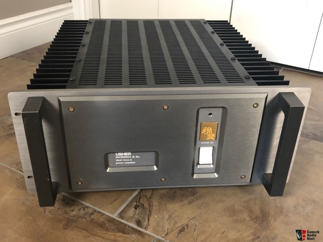 Usher Reference 2.5s Class A power amplifier Photo #2193952 - UK Audio Mart
