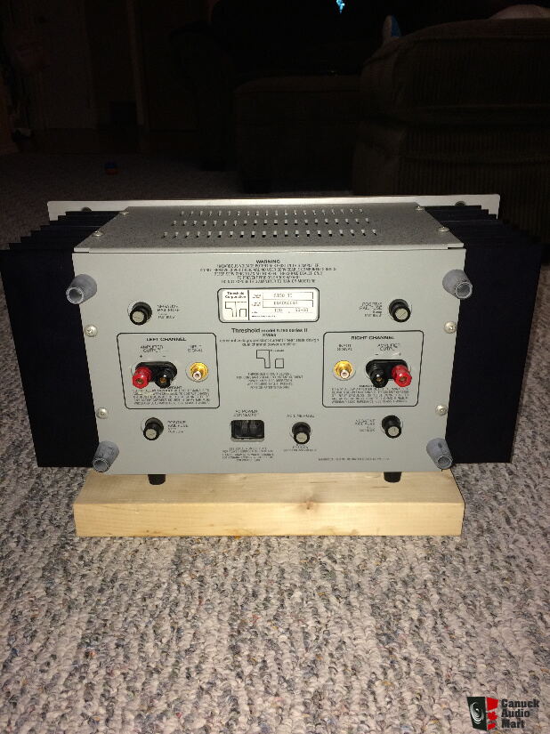 Threshold S-150 Series II Stasis Linear state power Amplifier. AMAZING ...