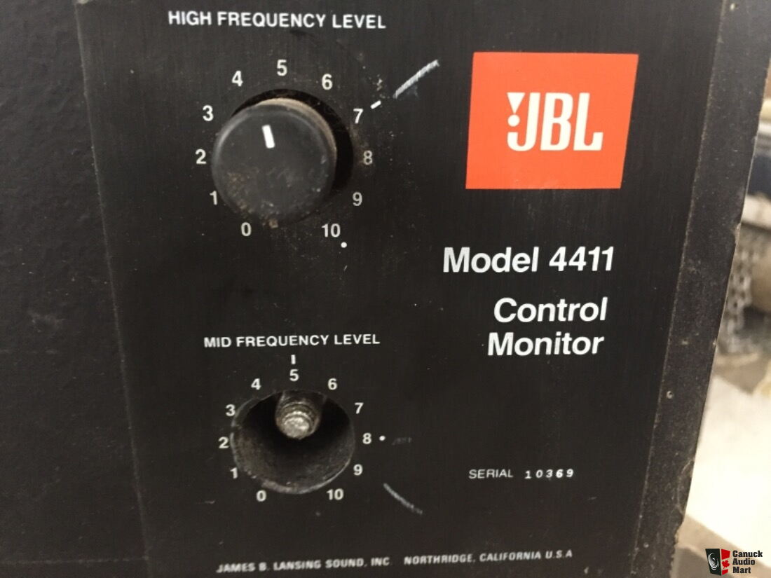 JBL Model 4411 Control Monitors Photo #2197682 - Canuck Audio Mart