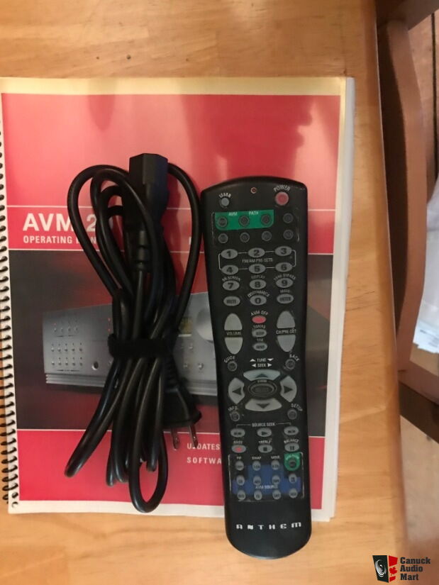 Anthem AVM20 Preamp / Processor Photo #2199607 - US Audio Mart