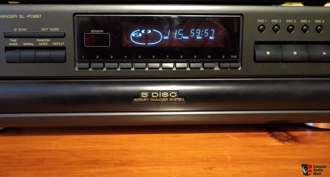 Technics SL-PD887 5 Disk CD Changer Player Photo #2201925 - US Audio Mart