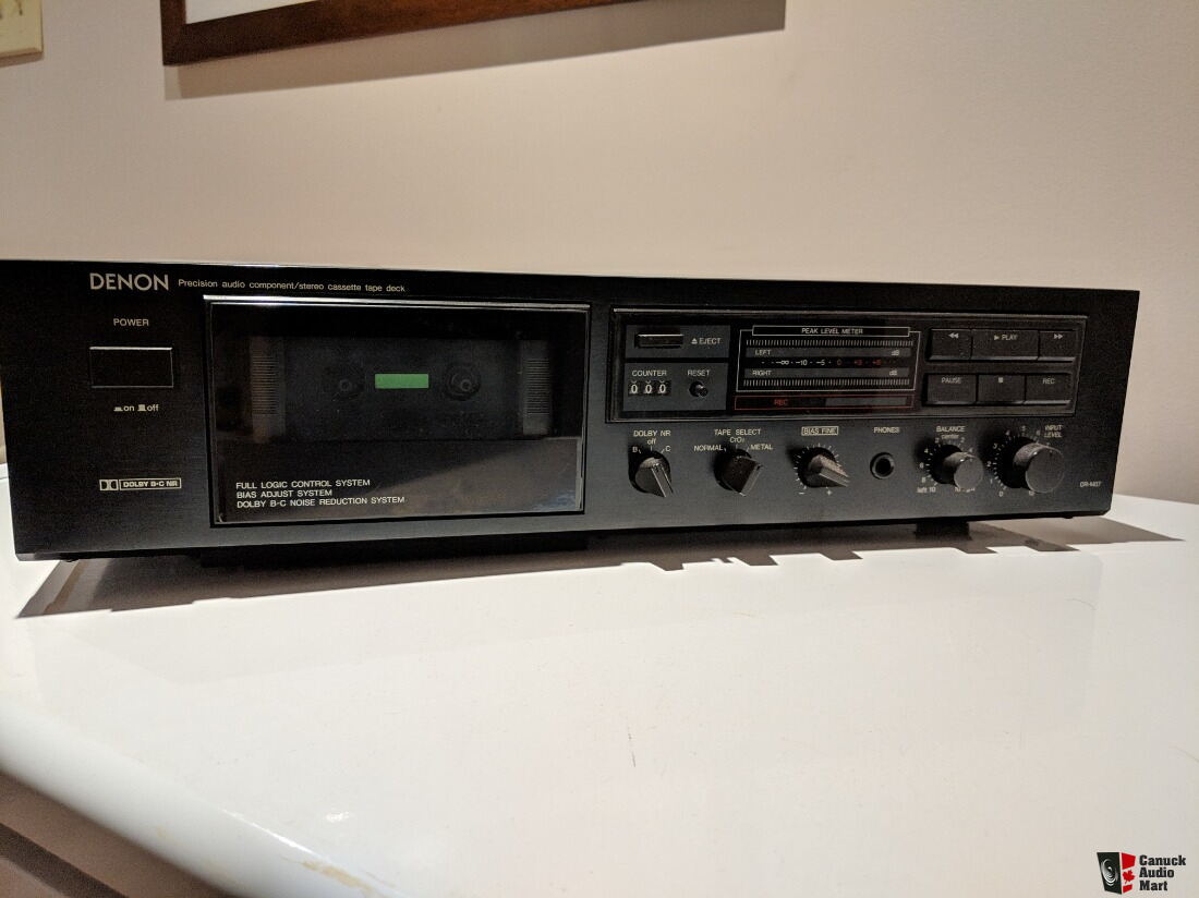 Denon DR-M07 Cassette Deck with original manual Photo #2202009 - UK ...