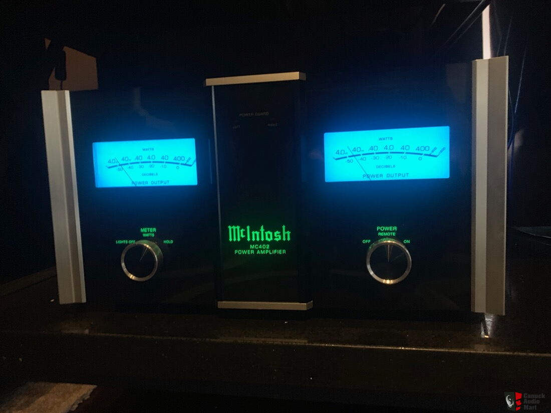 Mcintosh Mc402 Stereo Power Amplifier Photo #2206258 - Canuck Audio Mart