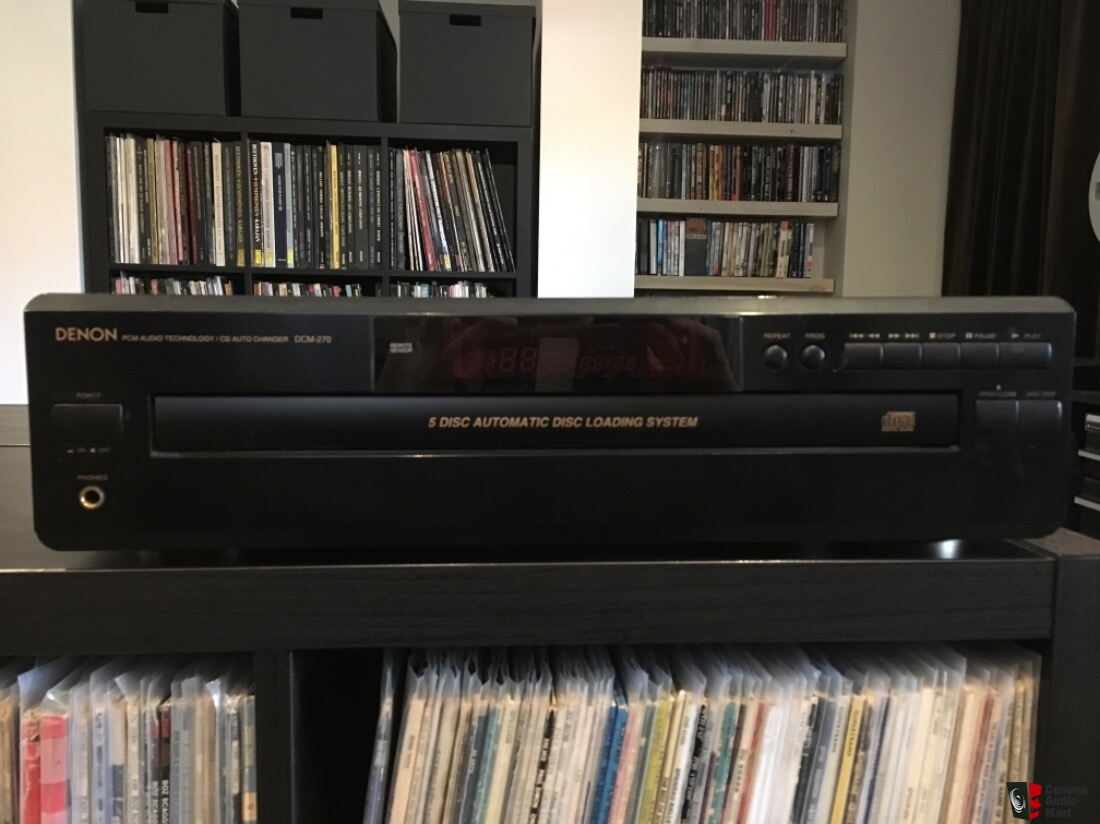 Denon DCM-270 5 Disc CD player For Sale - Canuck Audio Mart