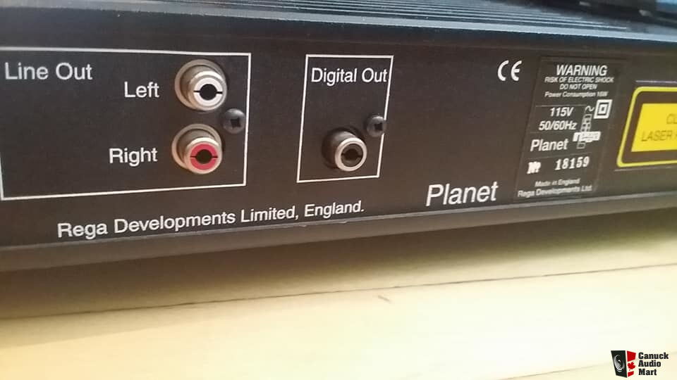 Original Rega Planet CD player, one of the best analog sound! Photo ...