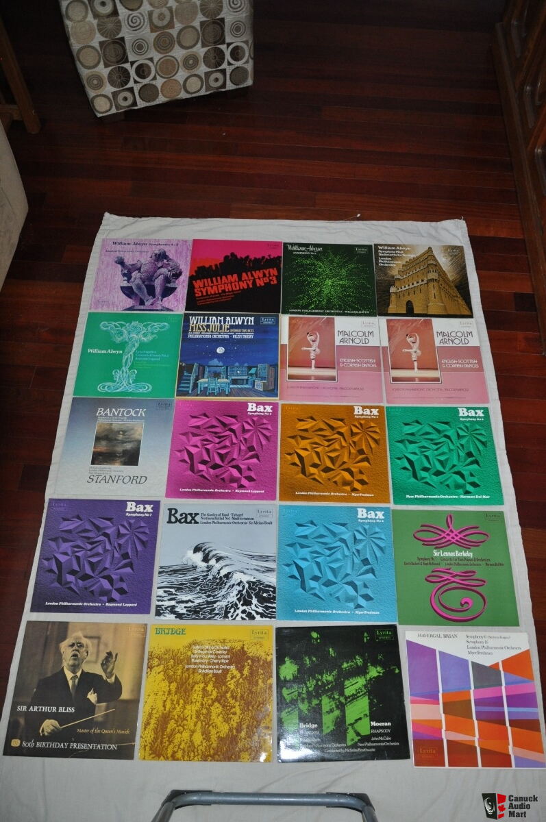 A Collection of 61 Lyrita LPs Photo #2209672 - UK Audio Mart