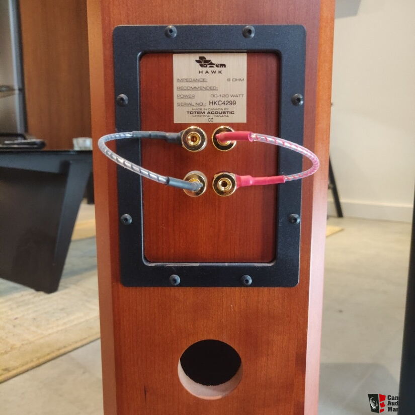Totem Hawk Speakers - Cherry Red Photo #2210086 - Canuck Audio Mart