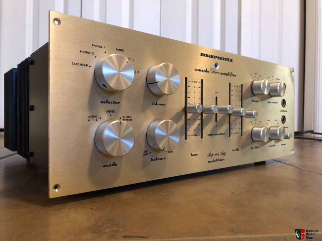 Marantz Model 30 integrated amplifier. Rare Photo #2212407 - Canuck ...