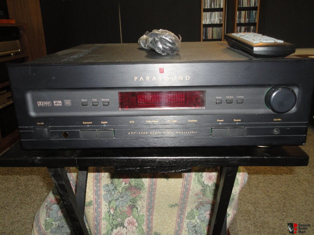 Parasound AVC 2500 home theater pre amp Photo #2212482 - Canuck Audio Mart
