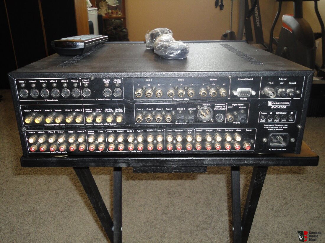 Parasound AVC 2500 home theater pre amp Photo #2212482 - UK Audio Mart
