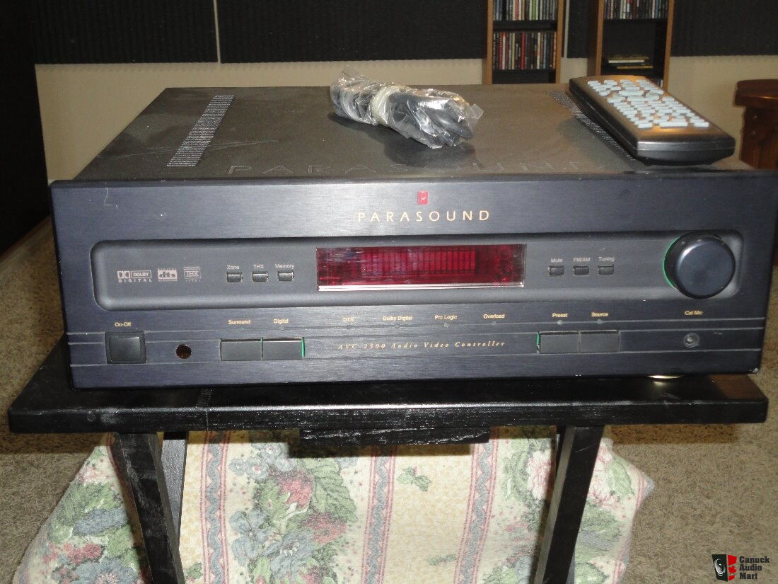 Parasound AVC 2500 home theater pre amp Photo #2212484 - Canuck Audio Mart