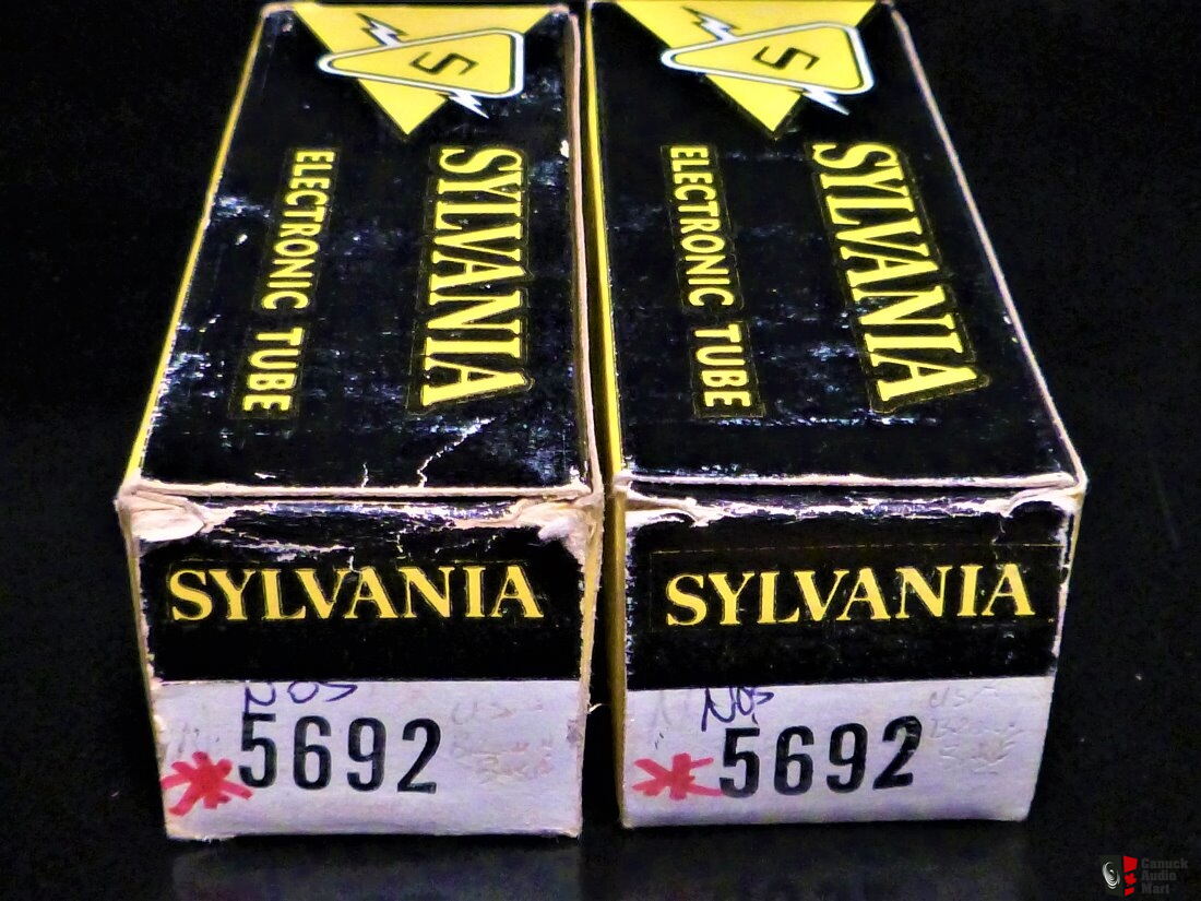 RARE 6SN7 & 6SL7 variants: 5692 & 5691 NOS/NIB 1 pair of each Photo ...