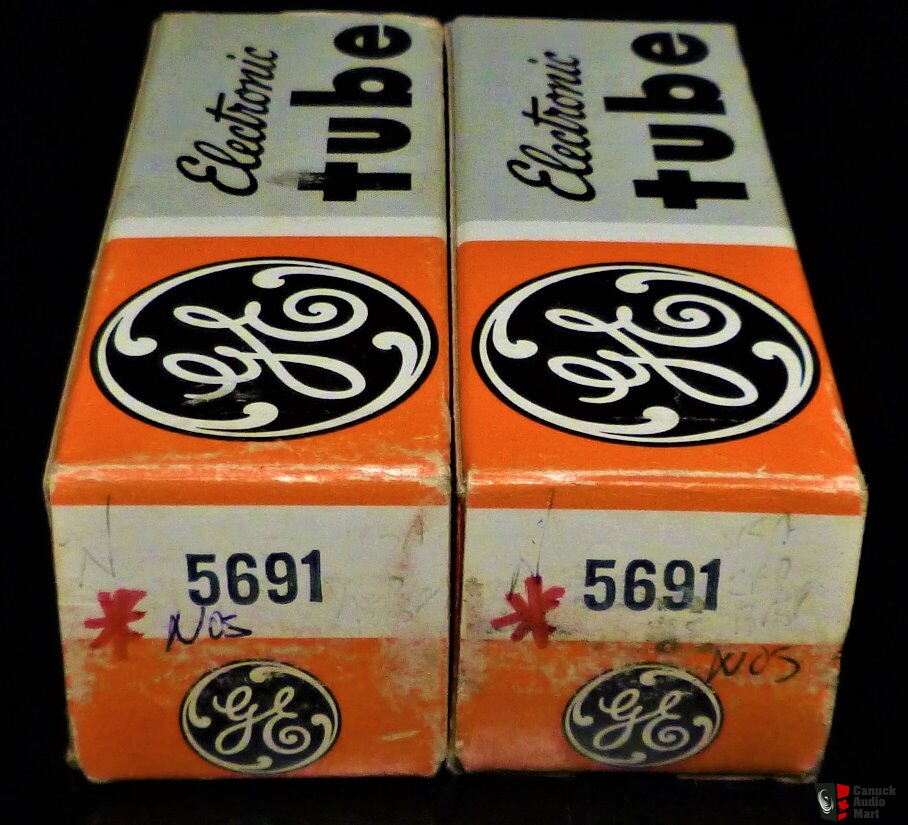 RARE 6SN7 & 6SL7 variants: 5692 & 5691 NOS/NIB 1 pair of each Photo ...