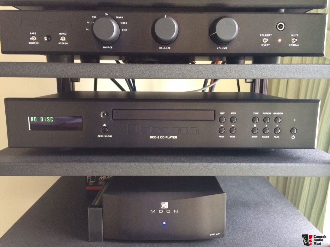 Price lowered* Bryston BCD-3 CD player, 17" black, green LEDs Photo ...