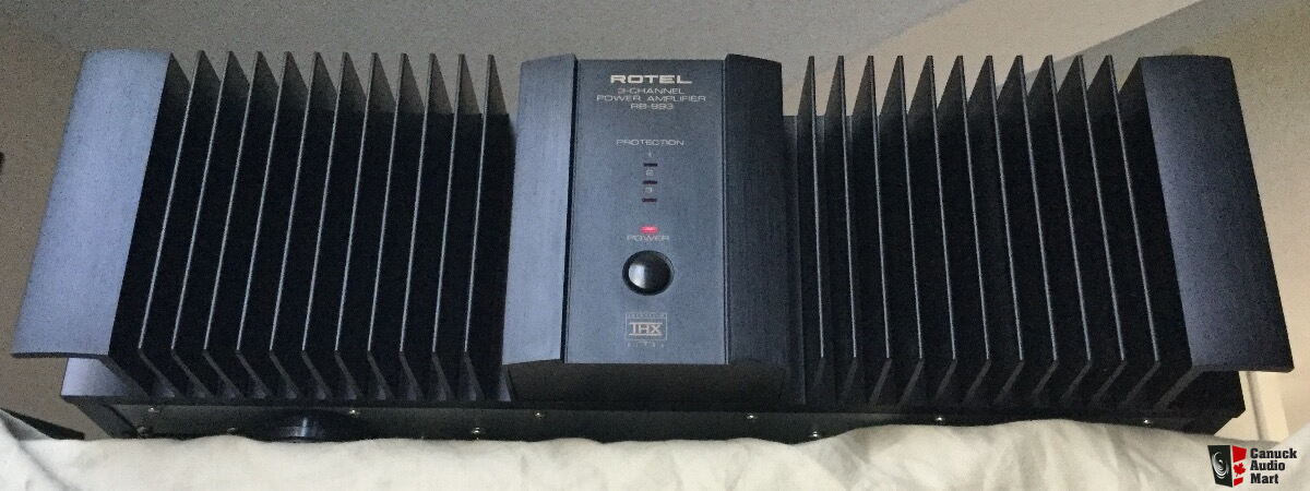 Rotel RB-993 3-channel, 200wpc amp / balanced & unbalanced inputs Photo ...