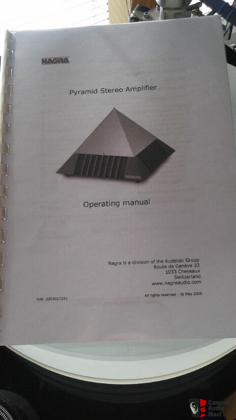 Amplificateur NAGRA PSA PYRAMID 100 Watts par canal Photo #2220122 - UK ...