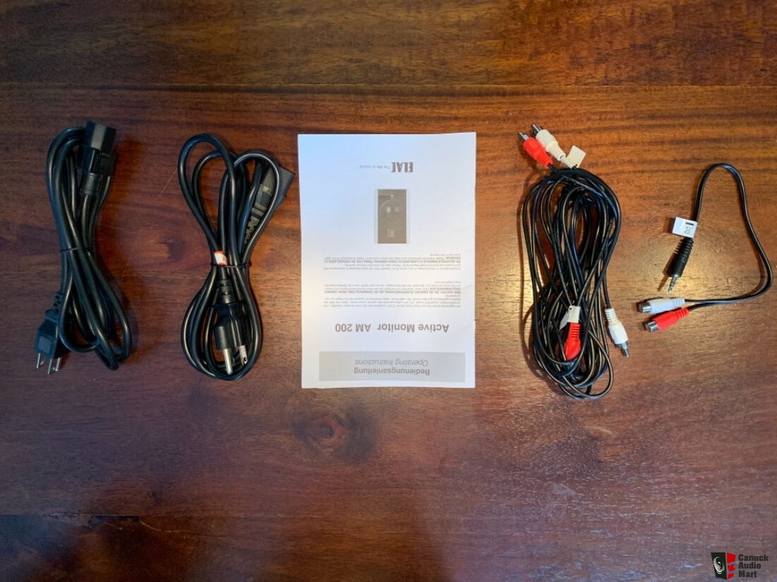 VERY RARE - Elac AM200 Active Bookshelf Speakers Photo #2225929 - UK ...