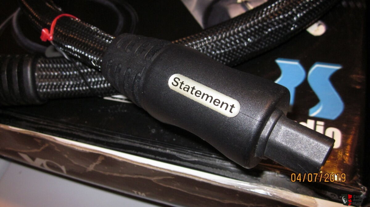PS Audio Extreme Statement Power Cord 1.0 M Photo #2226709 - Canuck ...