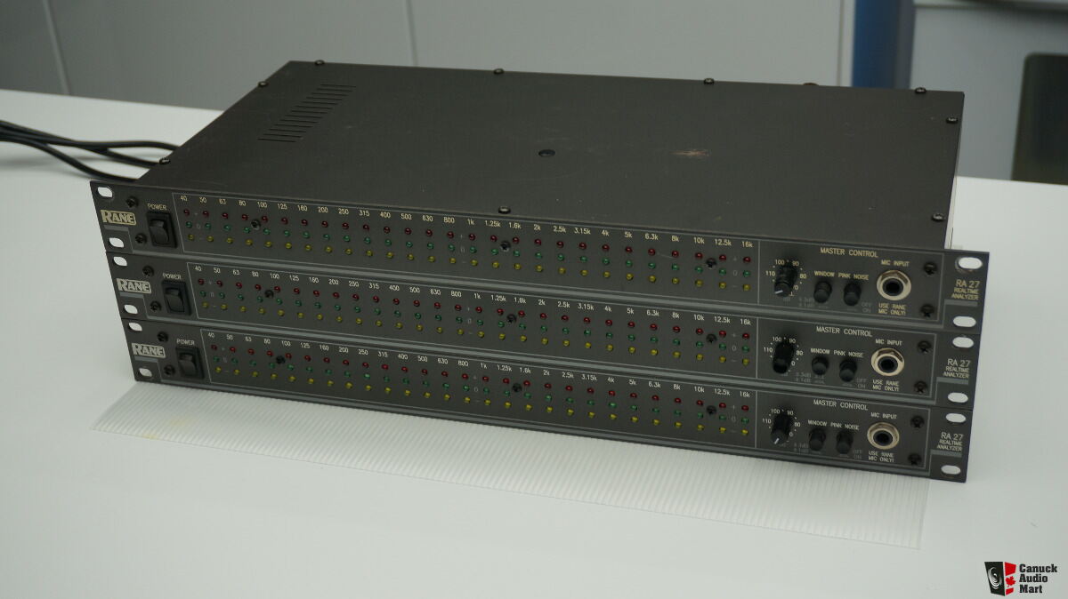 Rane RA 27 Real Time Anaylzer Photo #2226905 - UK Audio Mart