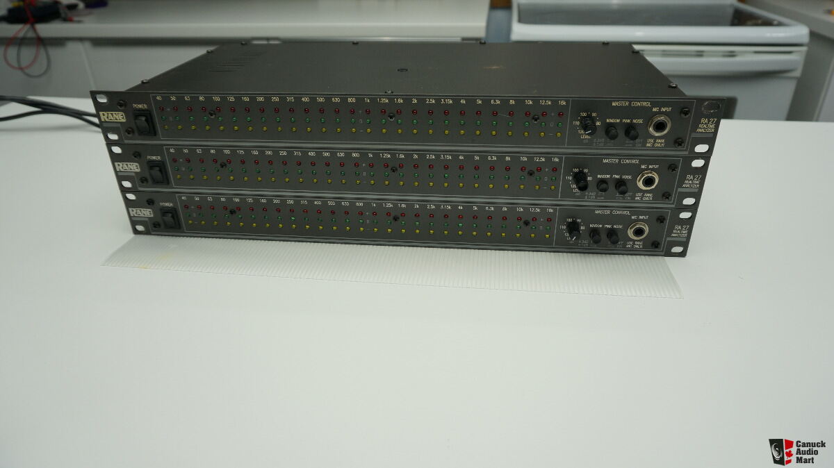 Rane RA 27 Real Time Anaylzer Photo #2226901 - UK Audio Mart