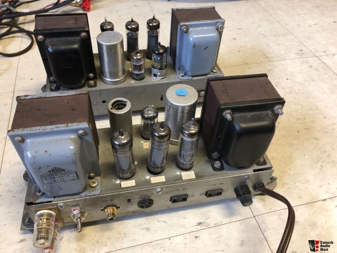 Ampex 6973 tube monoblocks