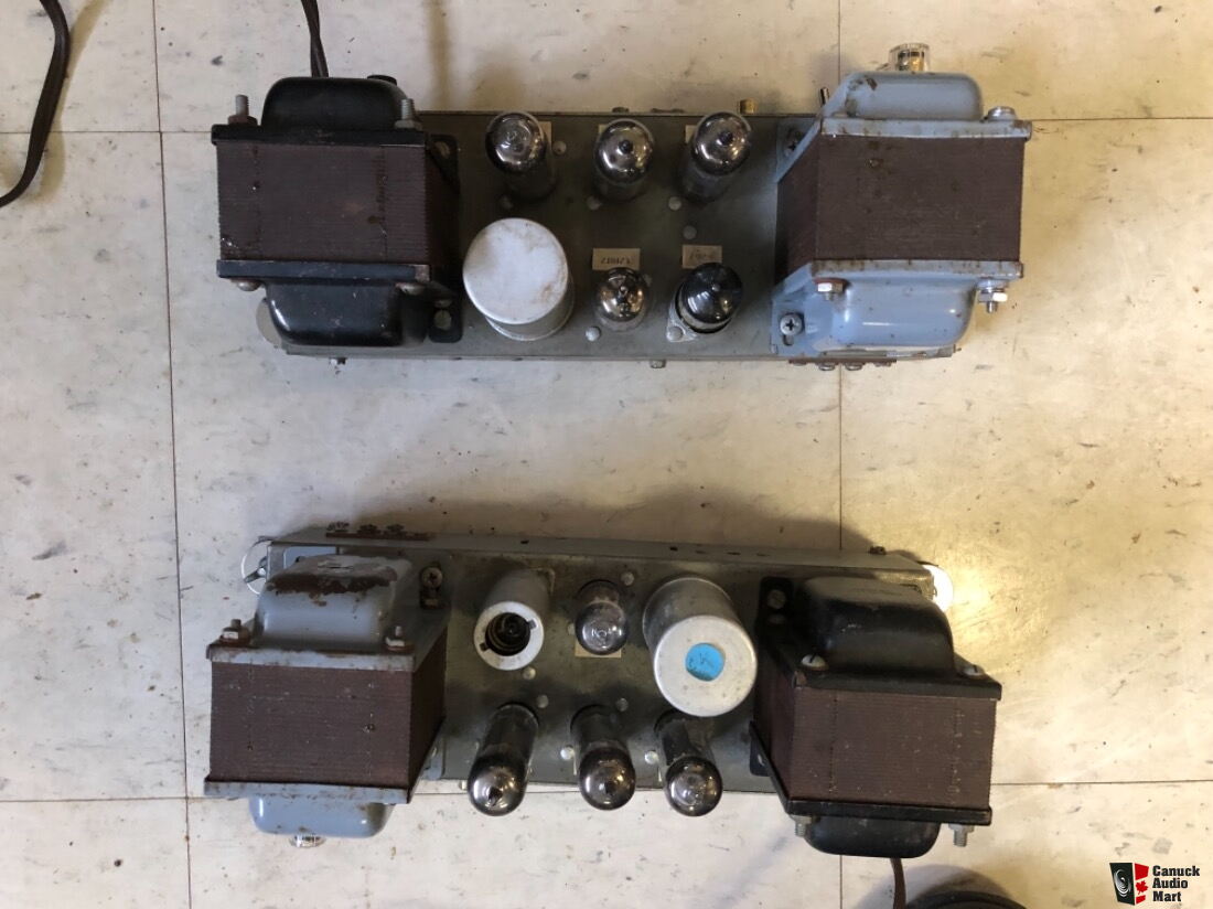 Ampex 6973 tube monoblocks