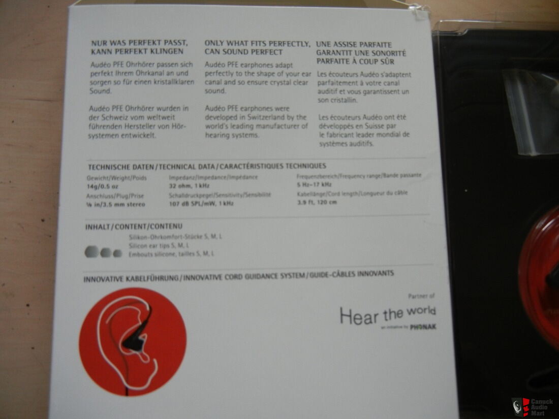 Phonak 012 new IEM Photo #2230851 - UK Audio Mart