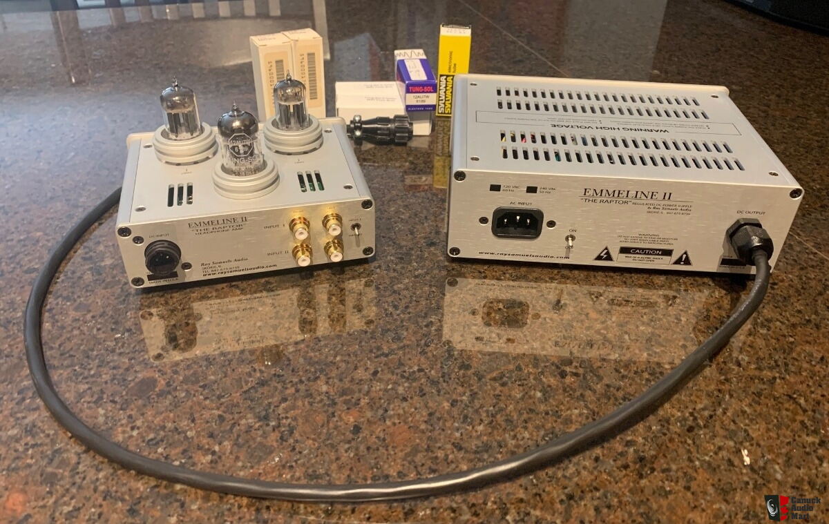 Ray Samuel's Audio - Emmeline II "The Raptor" Tube Headphone Amp Photo ...