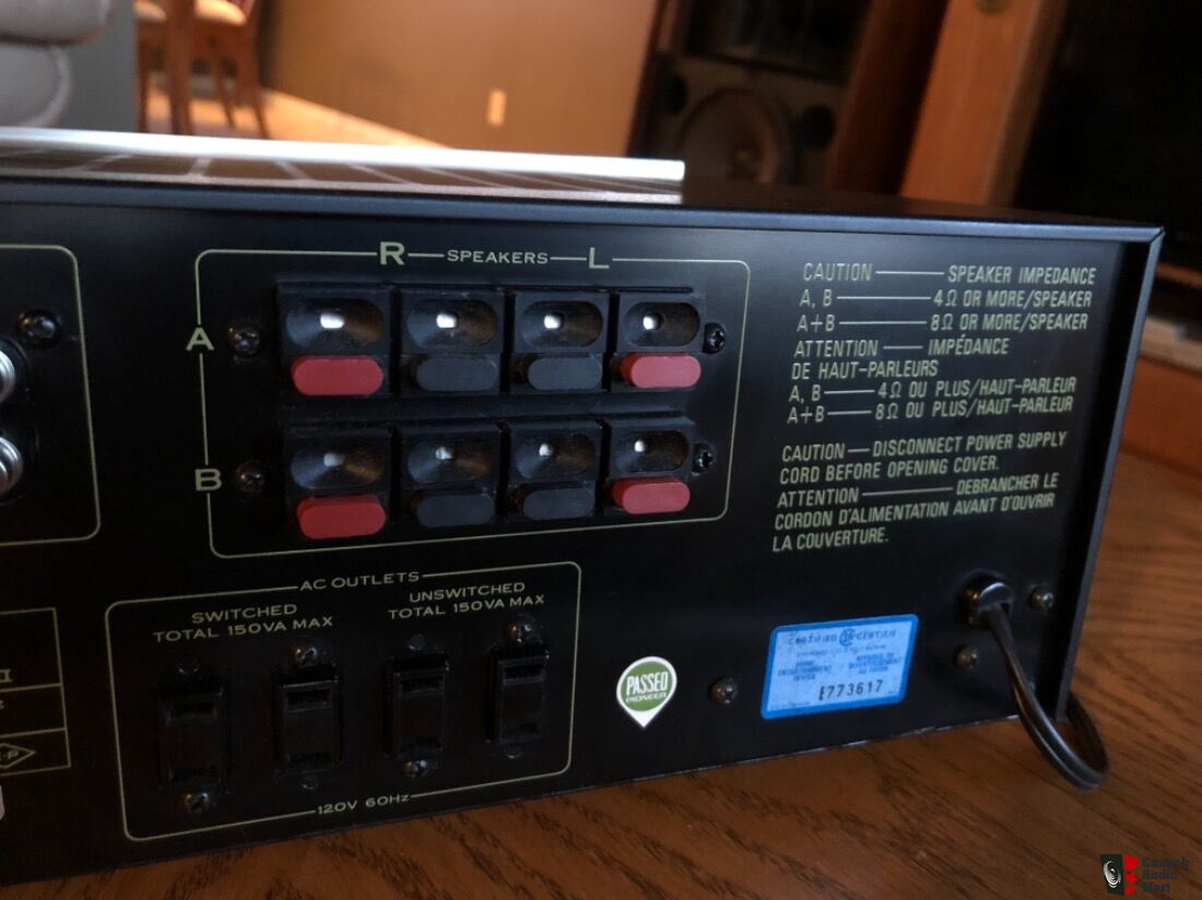 1977 Pioneer SA-7500 MK II Integrated Amplifier 20lbs Photo #2233490 ...