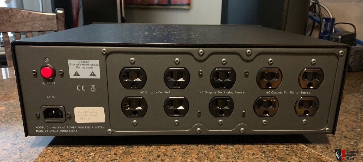 Opera-Consonance D-Linear 15 Ultra Reference Power Conditioning System ...
