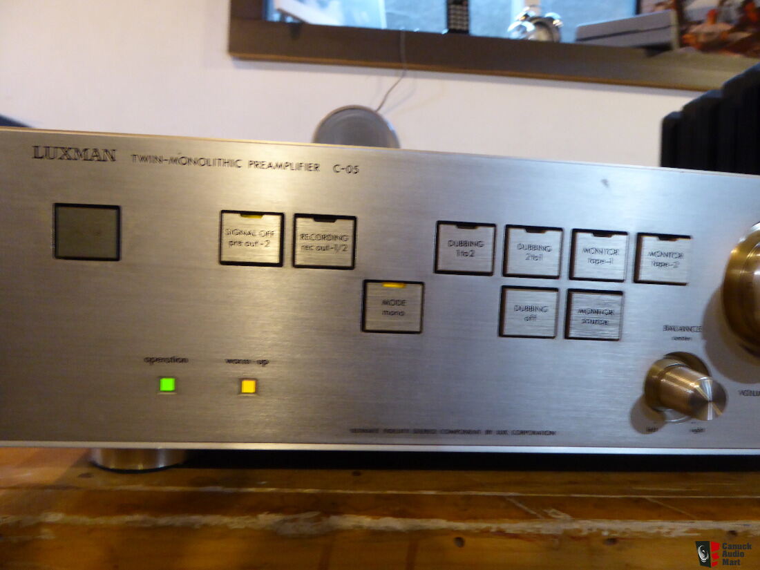 Luxman Preampli c-05 Photo #2235297 - Canuck Audio Mart