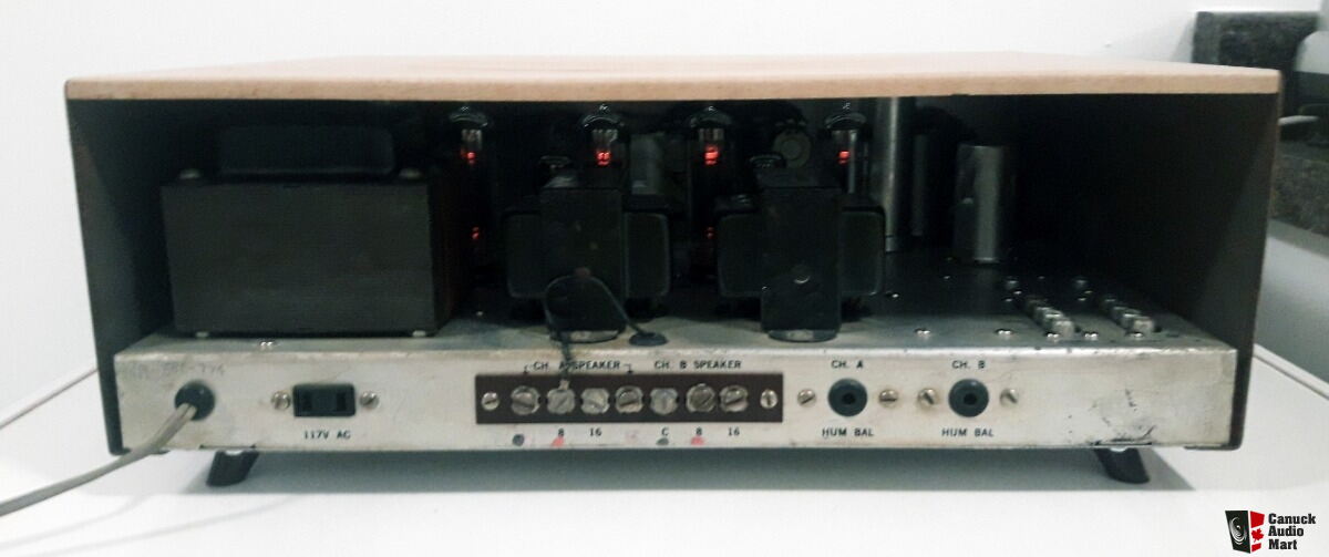 REDUCED>>> Rare Vintage Lafayette 236a Stereo Integrated Tube Amplifier ...