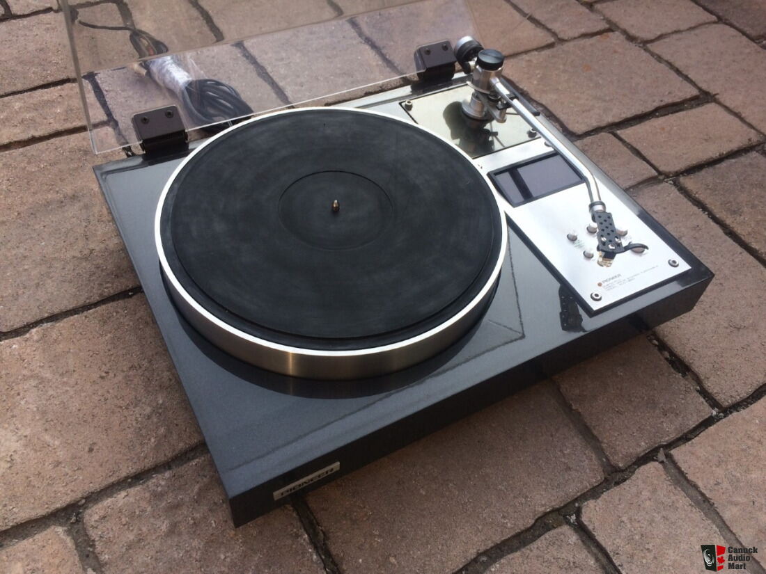 High End Pioneer XLC-1850 turntable with long Audioquest tonearm Photo ...
