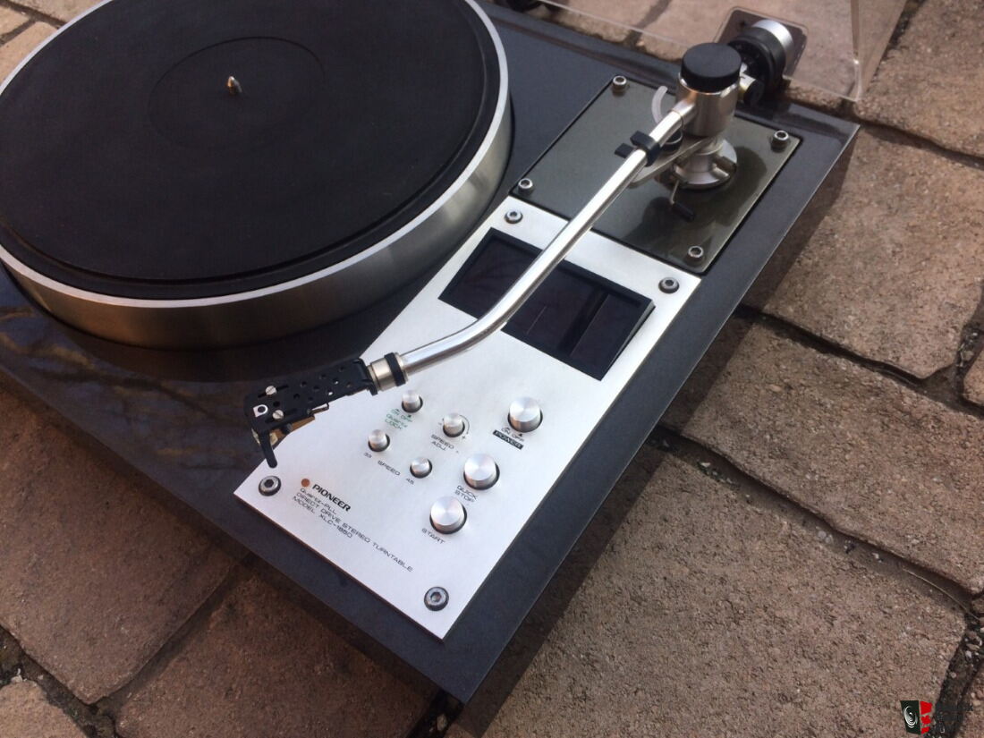 High End Pioneer XLC-1850 turntable with long Audioquest tonearm Photo ...