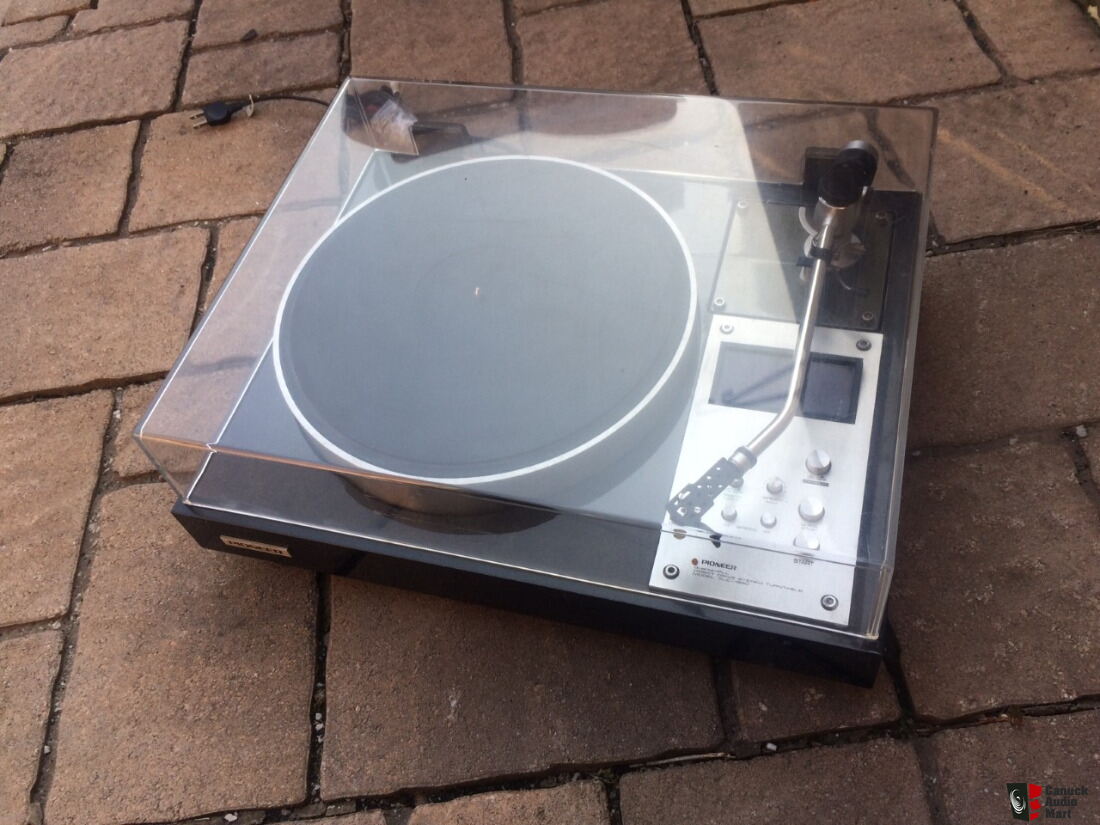High End Pioneer XLC-1850 turntable with long Audioquest tonearm Photo ...