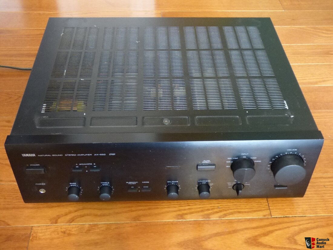 Yamaha AX-550 Stereo Integrated Amplifier Photo #2248763 - Aussie Audio ...