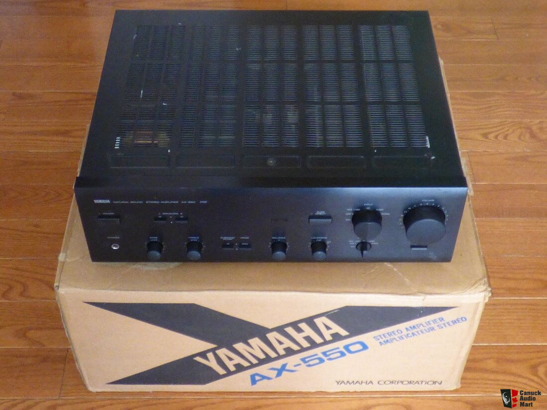 Yamaha AX-550 Stereo Integrated Amplifier Photo #2248763 - Aussie Audio ...