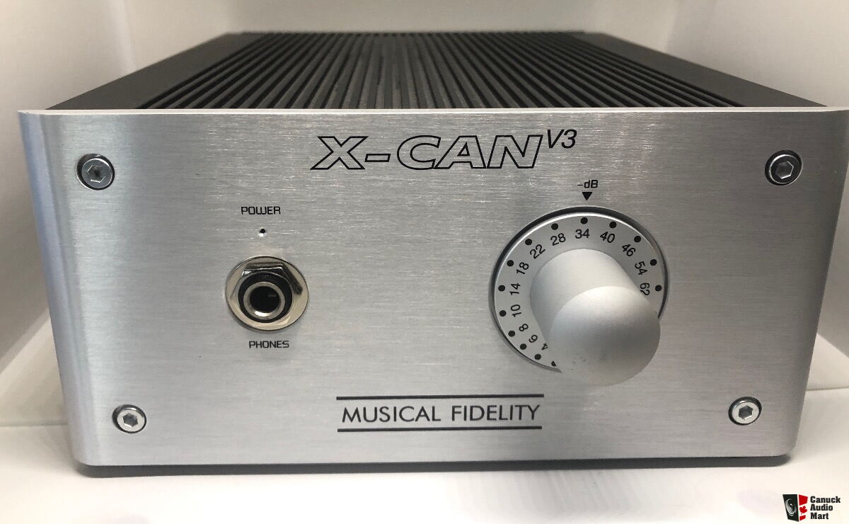 Musical Fidelity X-Can v3 Headphone Amp Photo #2249922 - US Audio Mart